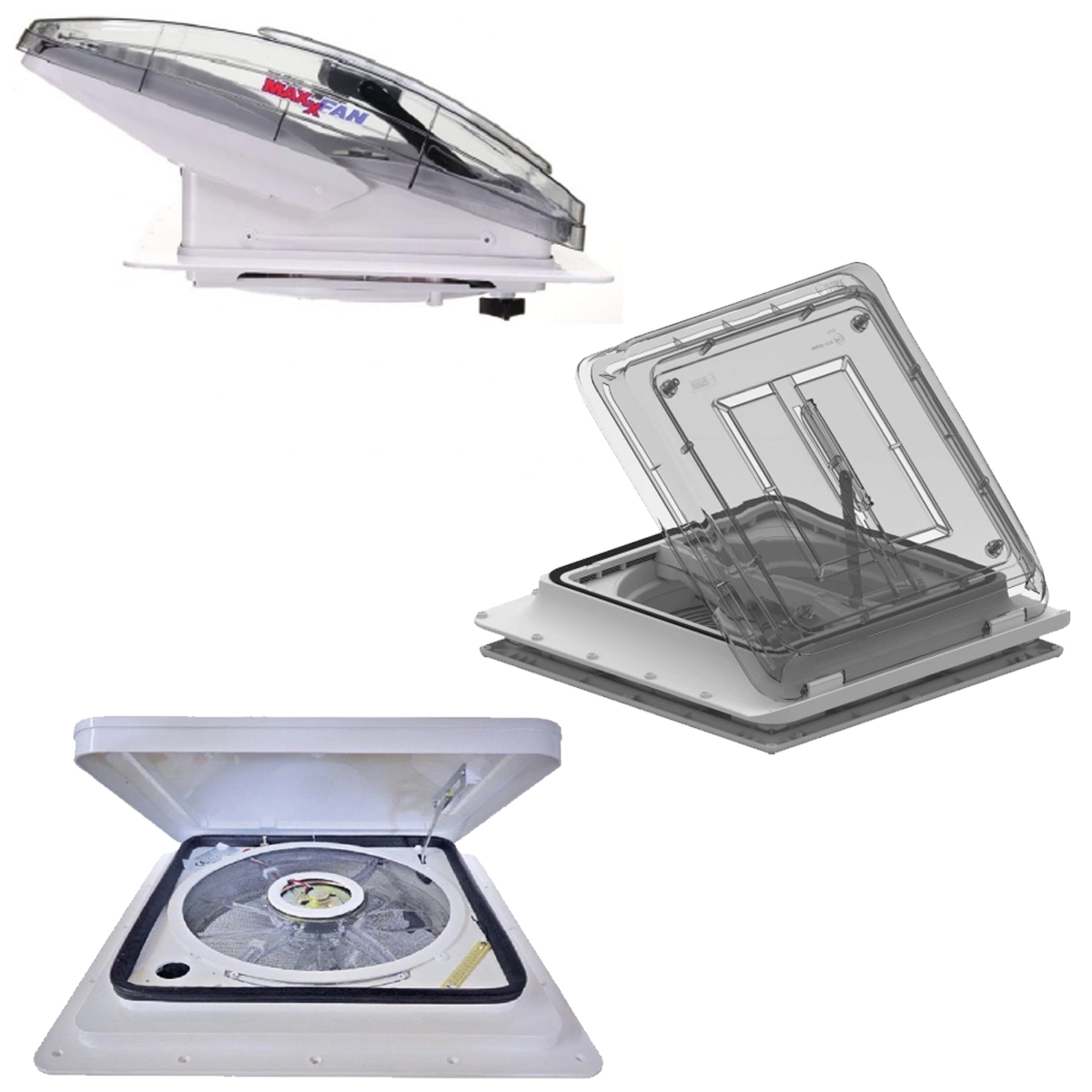 Bobil & Caravan / AC & Klima / Takluke med vifte