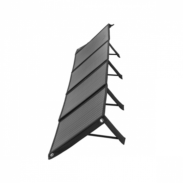 Solcelle i pose, 200W, 6+1,2m kabel | Camping4u.no