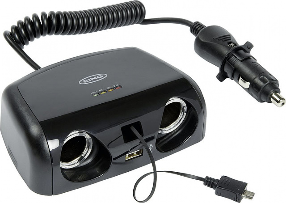 12V-uttak med USB/Micro USB | 12-24V - Elektronikk | Campingti